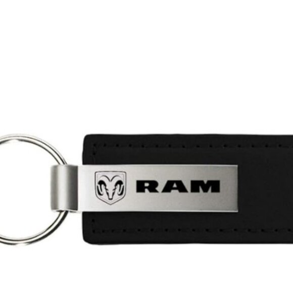 Dodge | Other | Automotive Gold Inc Dodge Ram Logo Black Leather Key ...